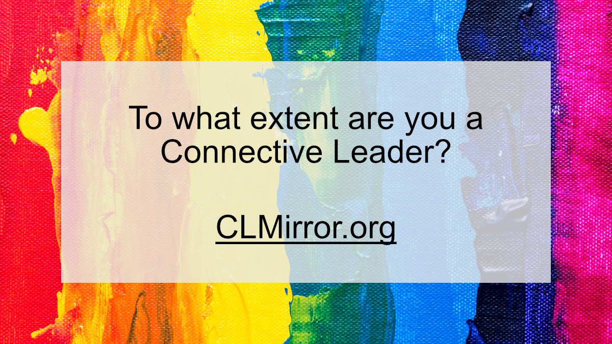 To what extent are you a Connective Leader?